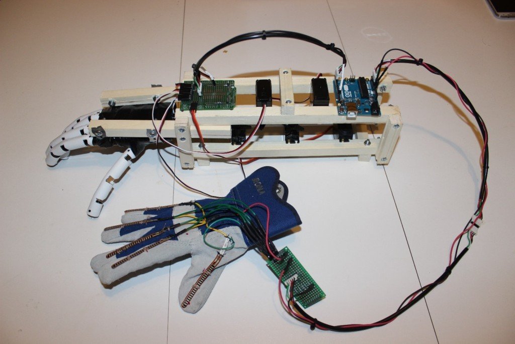 Animatronic Hand – Student Project Fall 2014 – ElectronX Lab